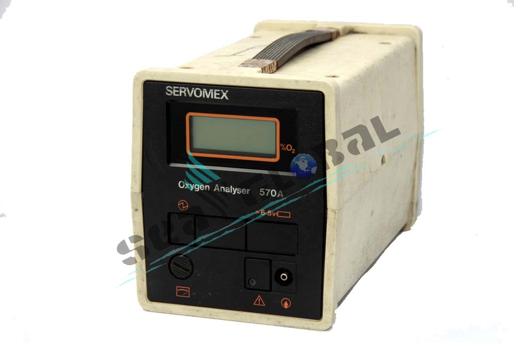 Servomex Oxygen Analyser 570a Sea Global Marine Instrument And Spare